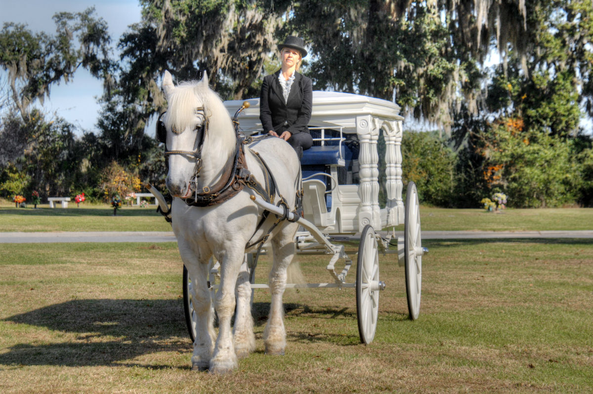 NJ Horse Drawn Carriage Funeral Options - Memorial Properties